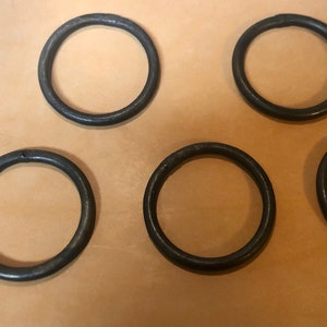 Hand Forged Rings Blacksmith Made Ohio Made Hanging Baskets S Hook ...