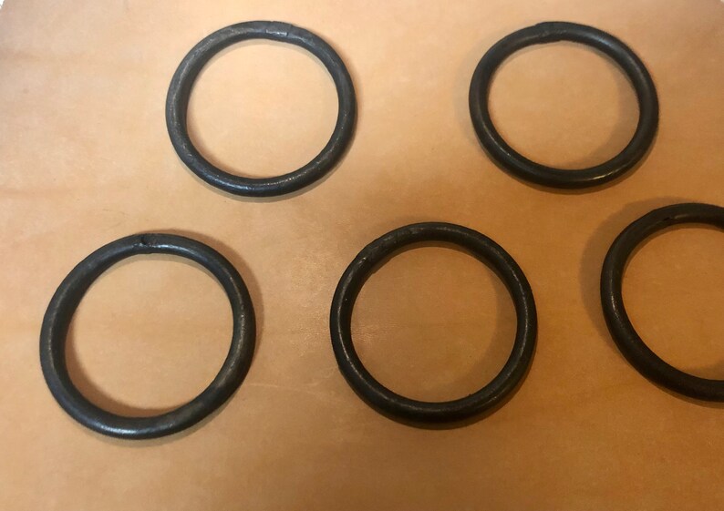 Hand Forged Rings Blacksmith Made Ohio Made Hanging Baskets S - Etsy