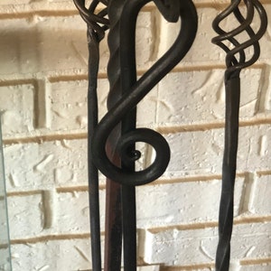 Treble Clef Fire Poker Hand Forged Music Note Fire Poker Hand Forged ...