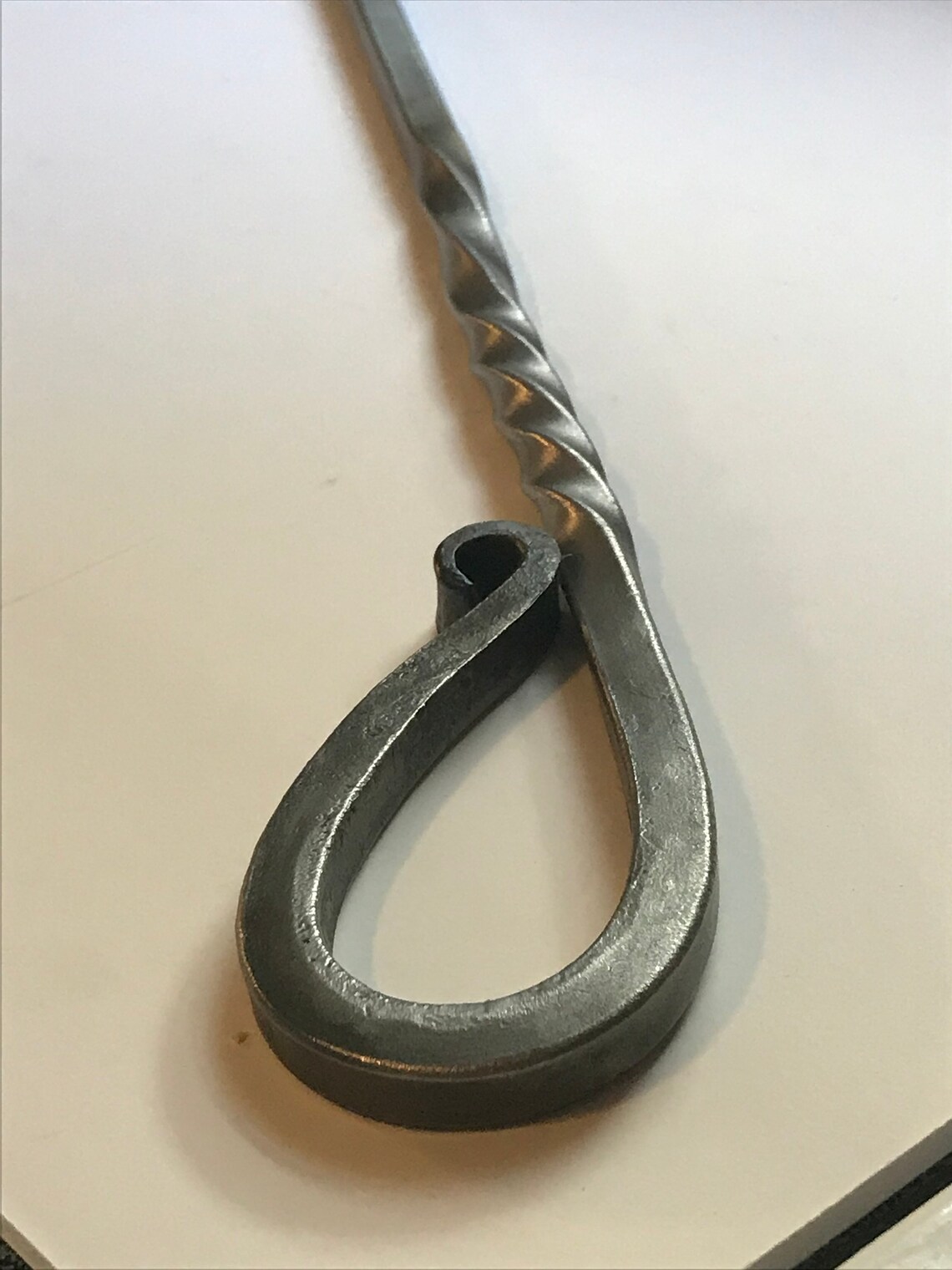 Hand Forged Fire Poker Iron Fire poker Wrought Iron | Etsy