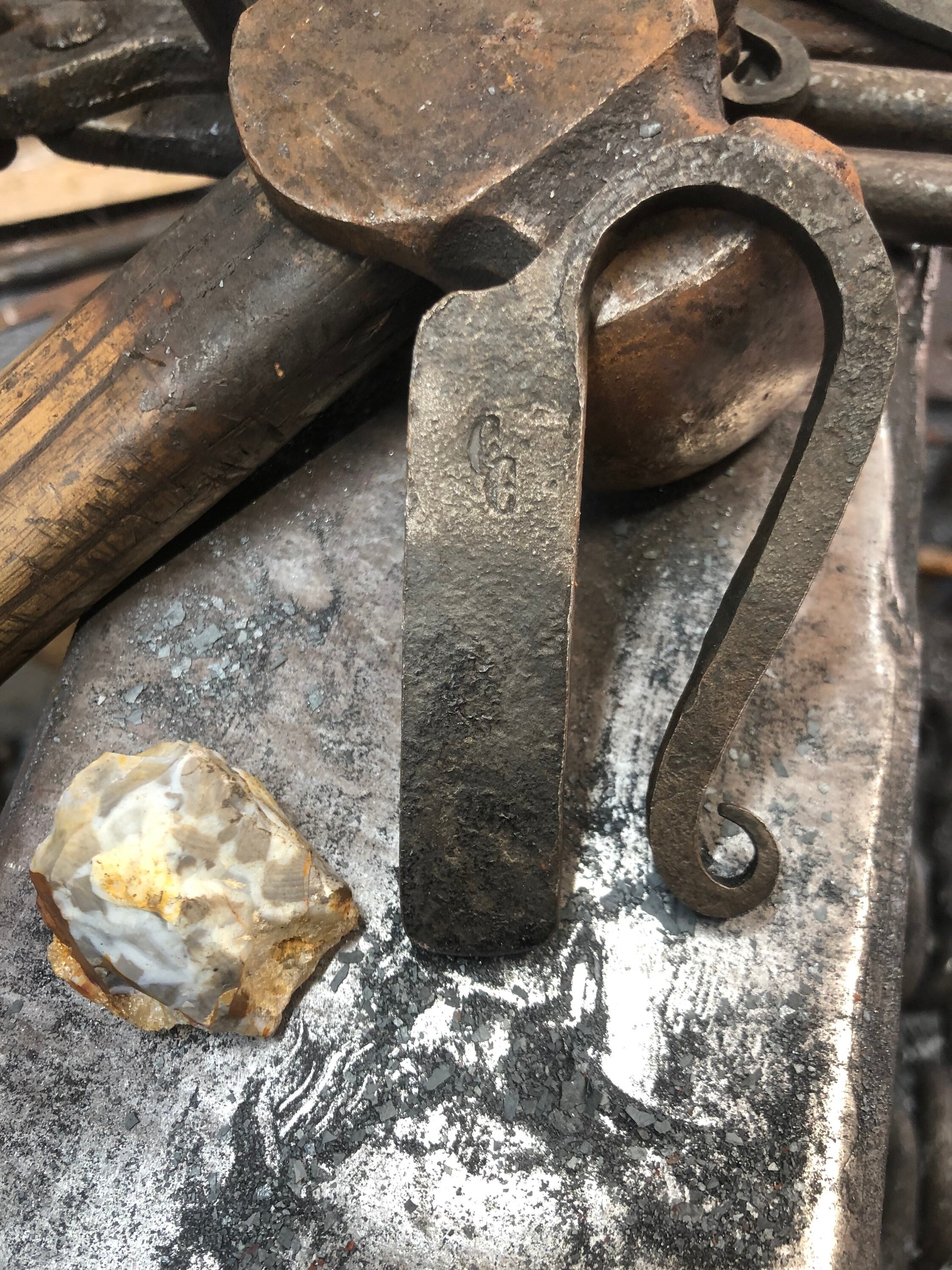Hand Forged Flint Striker Fire Steel Blacksmith Made Ohio Made - Etsy