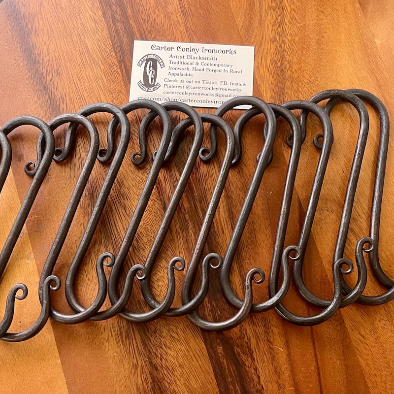 Wrought Iron Hooks - Etsy