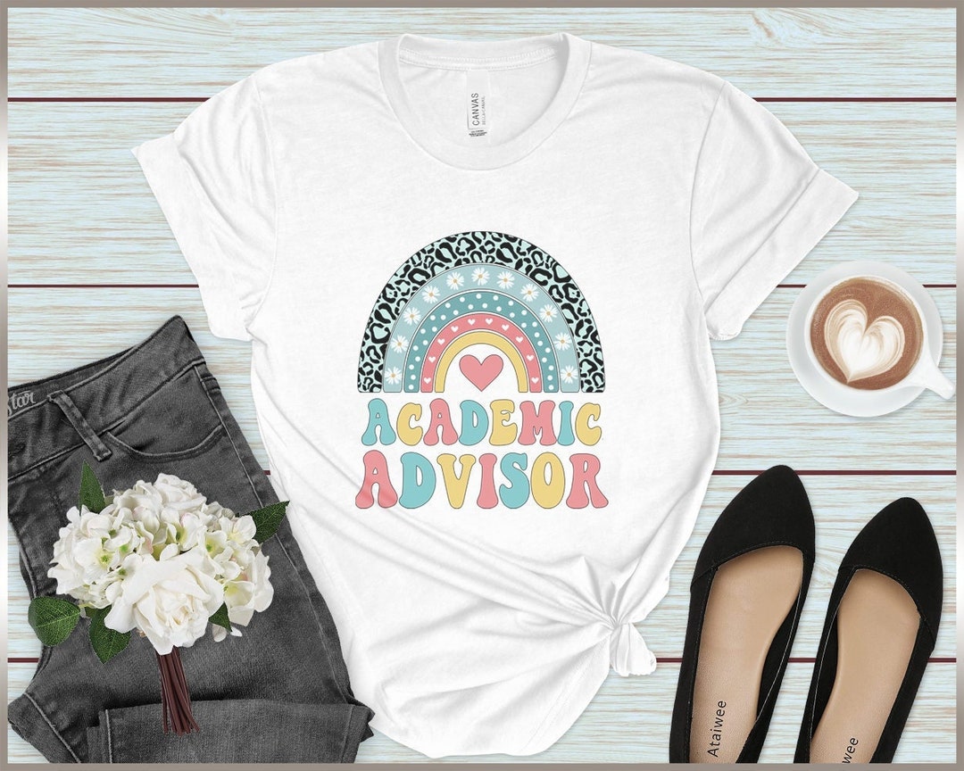 Academic Advisor Shirts School Advisor Shirt for Women Boho - Etsy