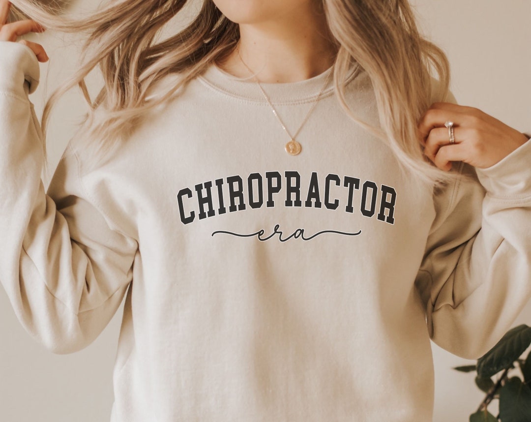 Chiropractor Era Sweatshirt, Chiro Sweater, Preppy Chiropractor ...