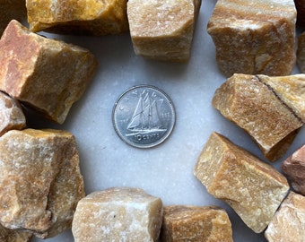 Yellow Jasper Raw Natural Rough Cut Healing Crystal - Etsy