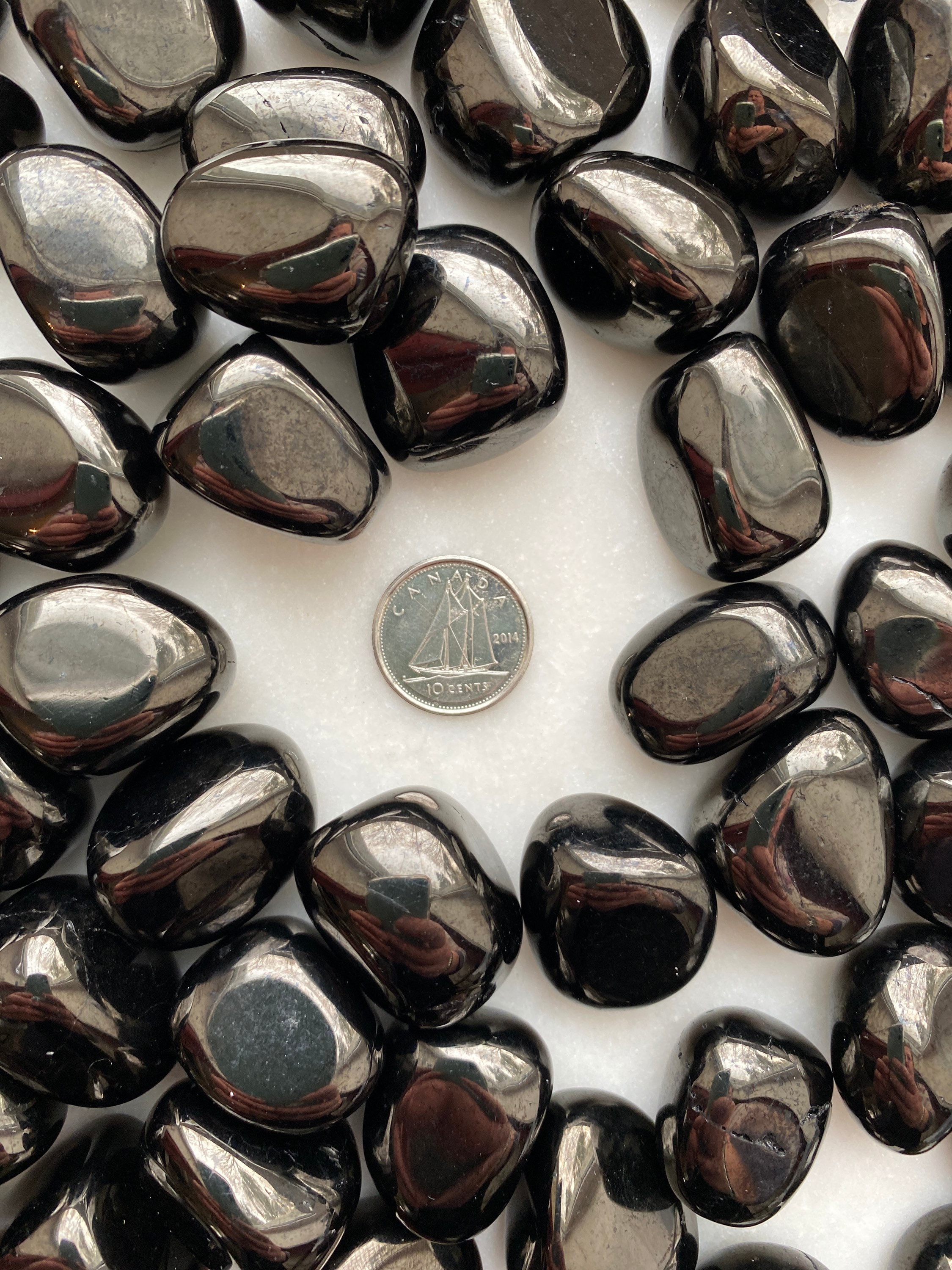 Jet Tumbled Crystal - Etsy