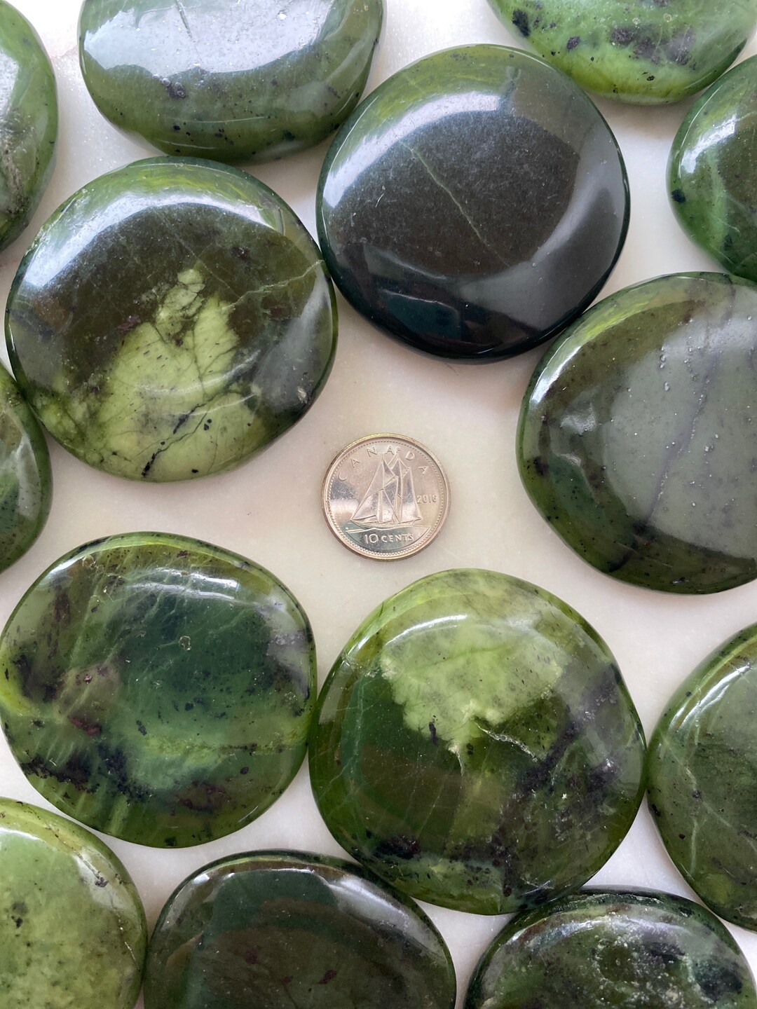Jade Earth Stone Tumbled Crystal - Etsy