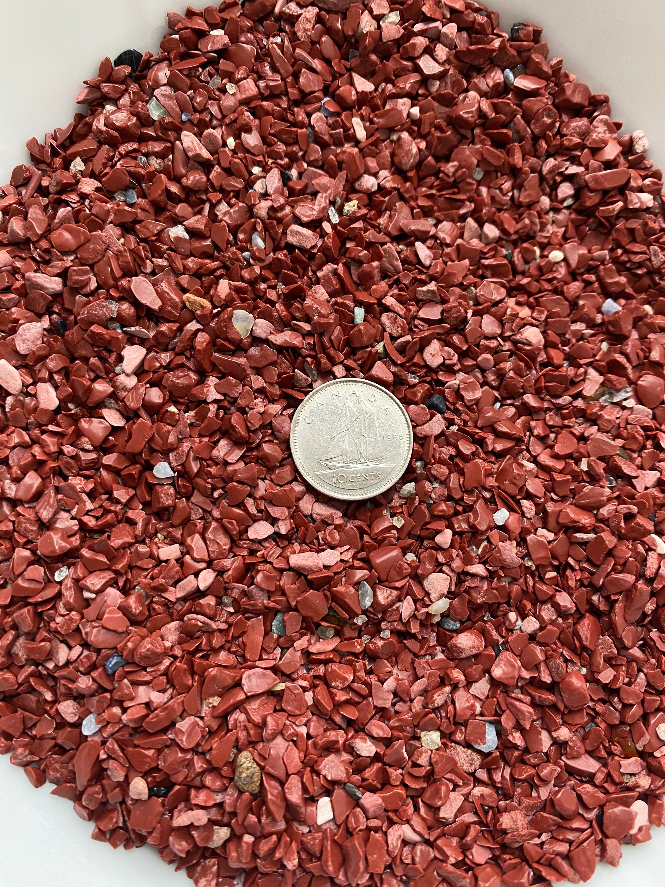 Red Jasper Crushed Chips Includes 10 grams | Etsy