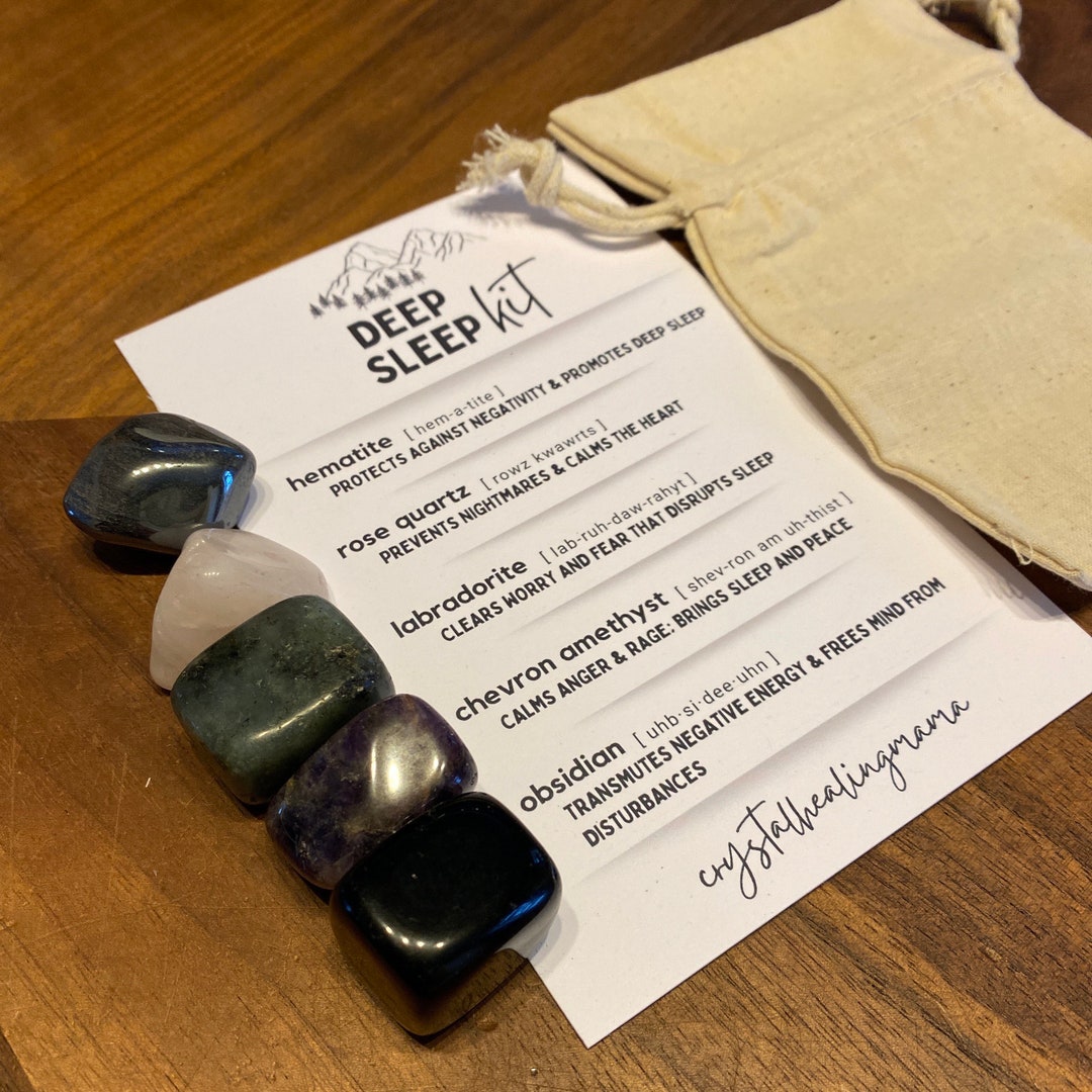 Deep Sleep 5 Crystal Kit - Etsy