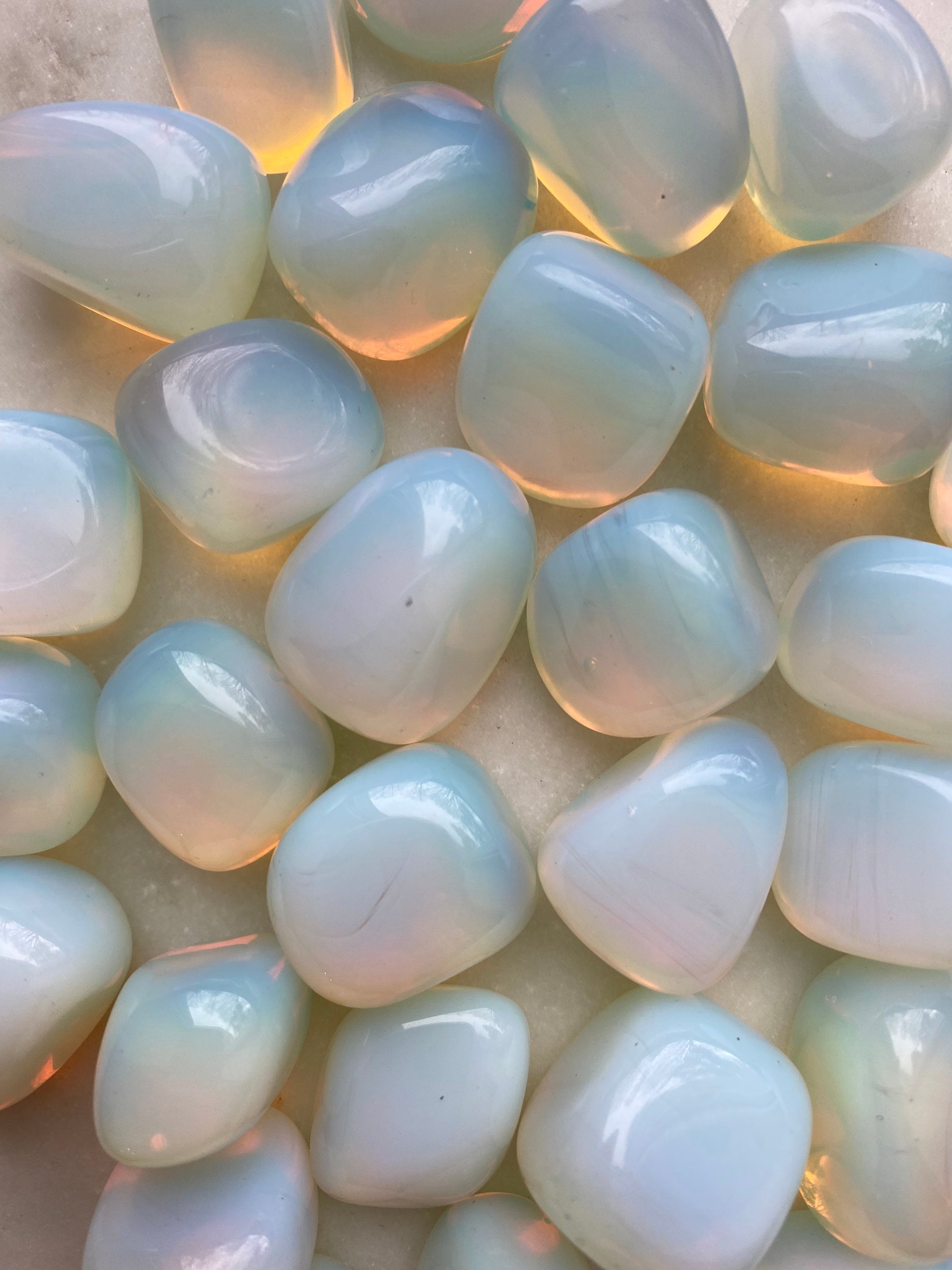 Opalite Tumbled Crystal | Etsy