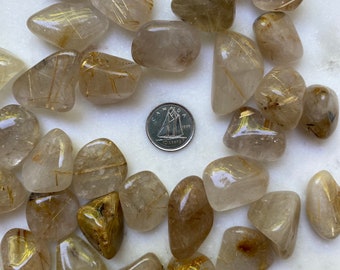 Golden Rutilated Quartz | Etsy