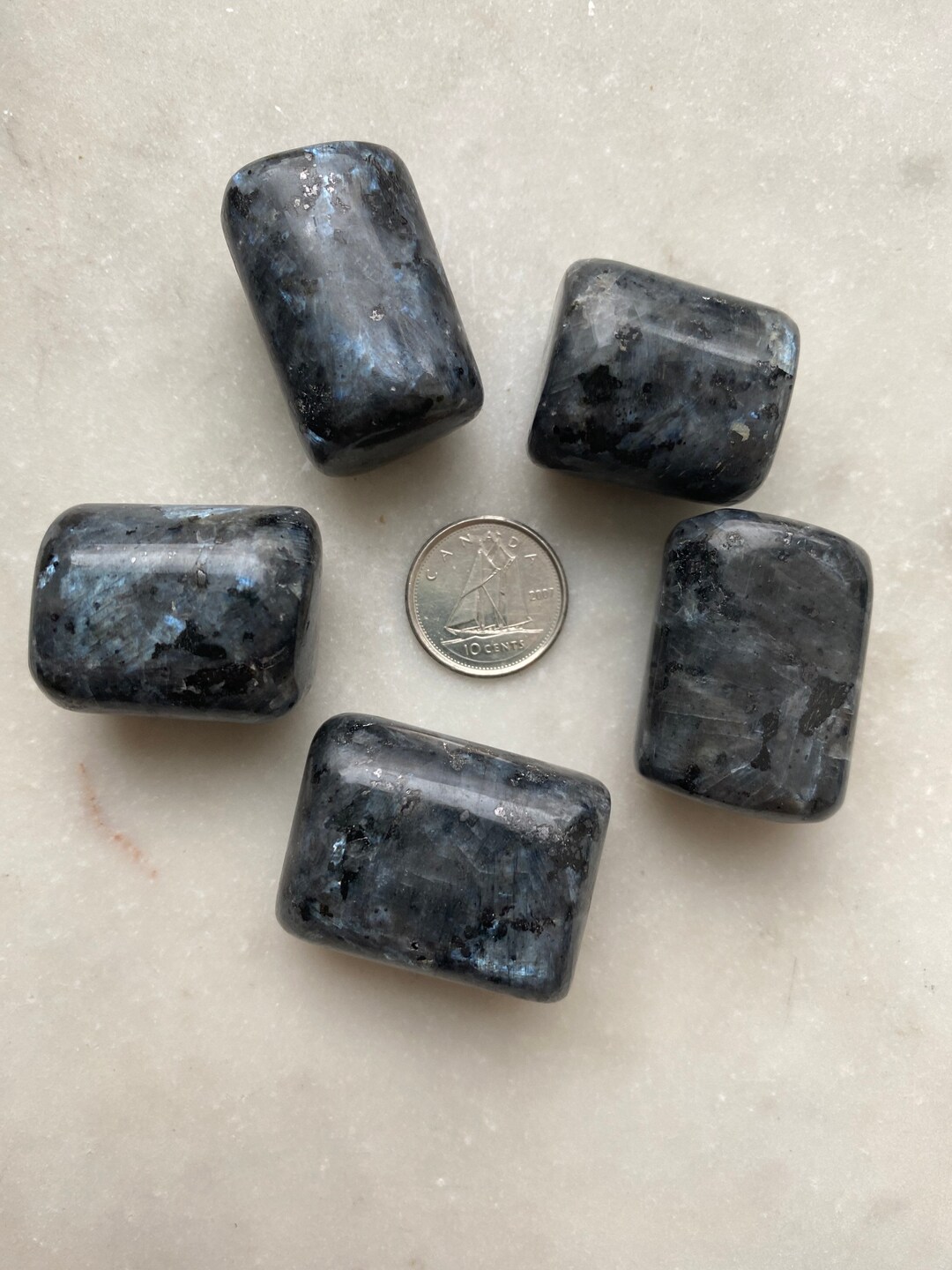 Larvikite MEDIUM Tumbled Crystal - Etsy