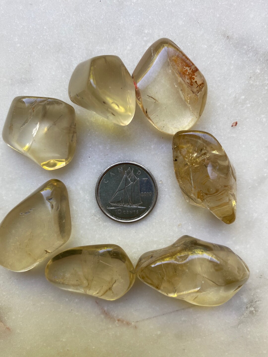 Golden Lab bytownite Tumbled Crystal - Etsy Canada