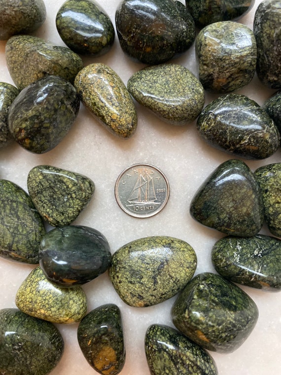 Jasper Green Snakeskin Crystal - Etsy