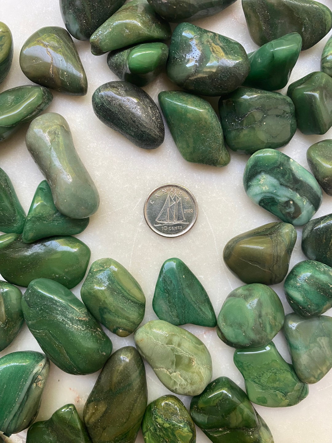 Verdite/african Jade Buddstone Tumbled Crystal - Etsy