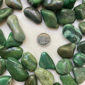 Verdite/african Jade Buddstone Tumbled Crystal - Etsy