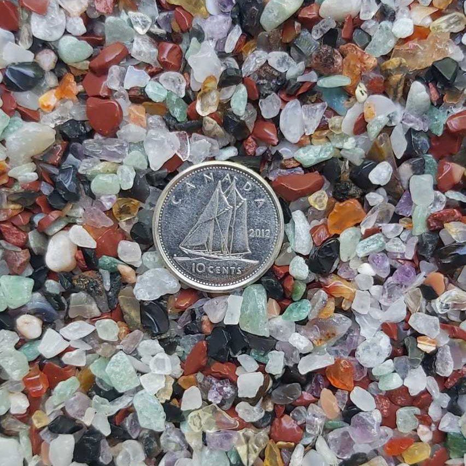 CRUSHED Mixed Stone Chip Crystals includes 20 Grams - Etsy UK