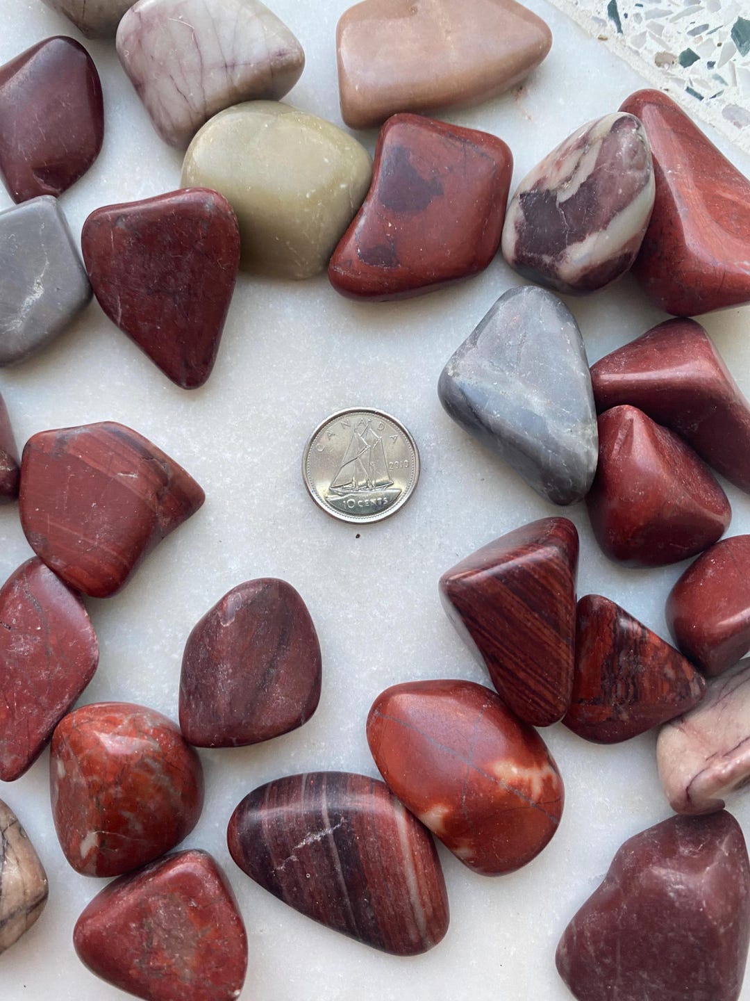 Red Dolomite Tumbled Crystal - Etsy