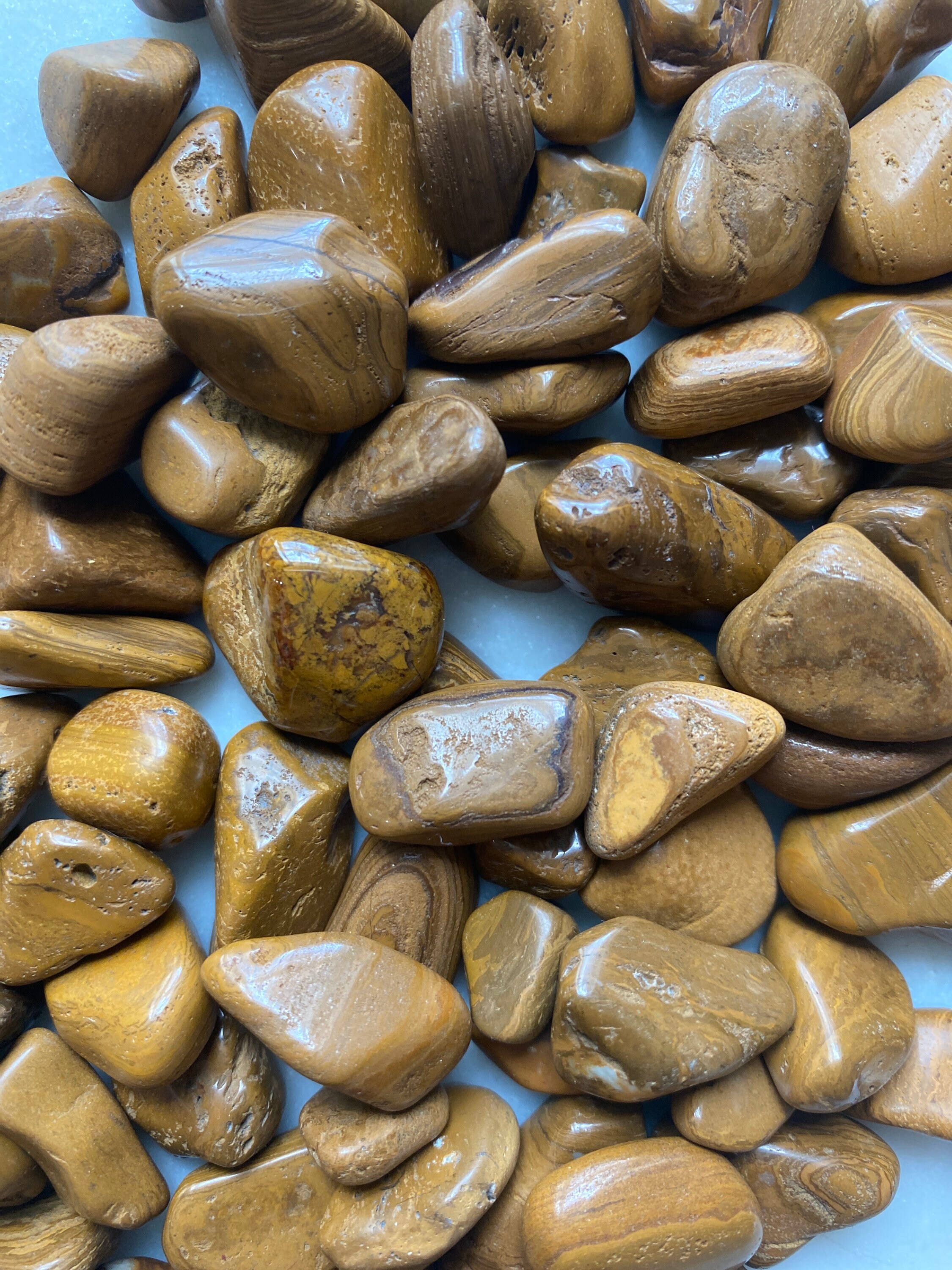 Yellow Jasper SMALL Tumbled Crystal - Etsy UK