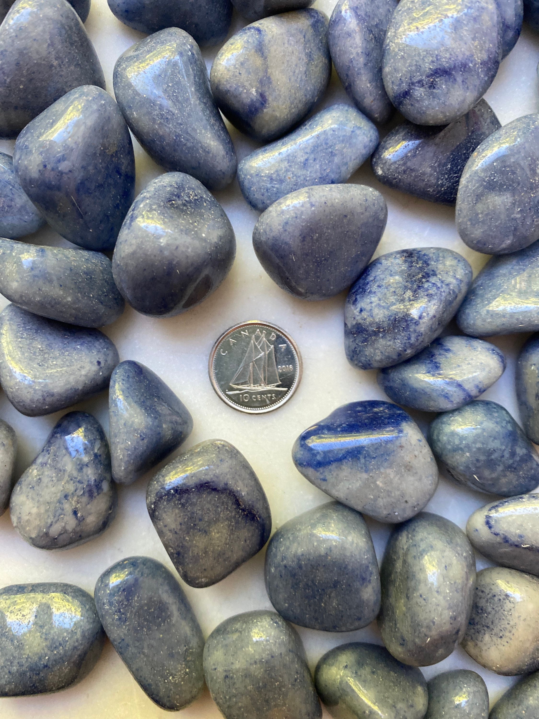 Blue Aventurine Tumbled Crystal - Etsy
