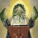 Shrimp Christ 5x7 8x10 Art Print Jesus, Sea, Crustacean, Ocean, Funny ...