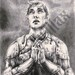 Shrimp Christ 5x7 8x10 Art Print Jesus Sea Crustacean - Etsy