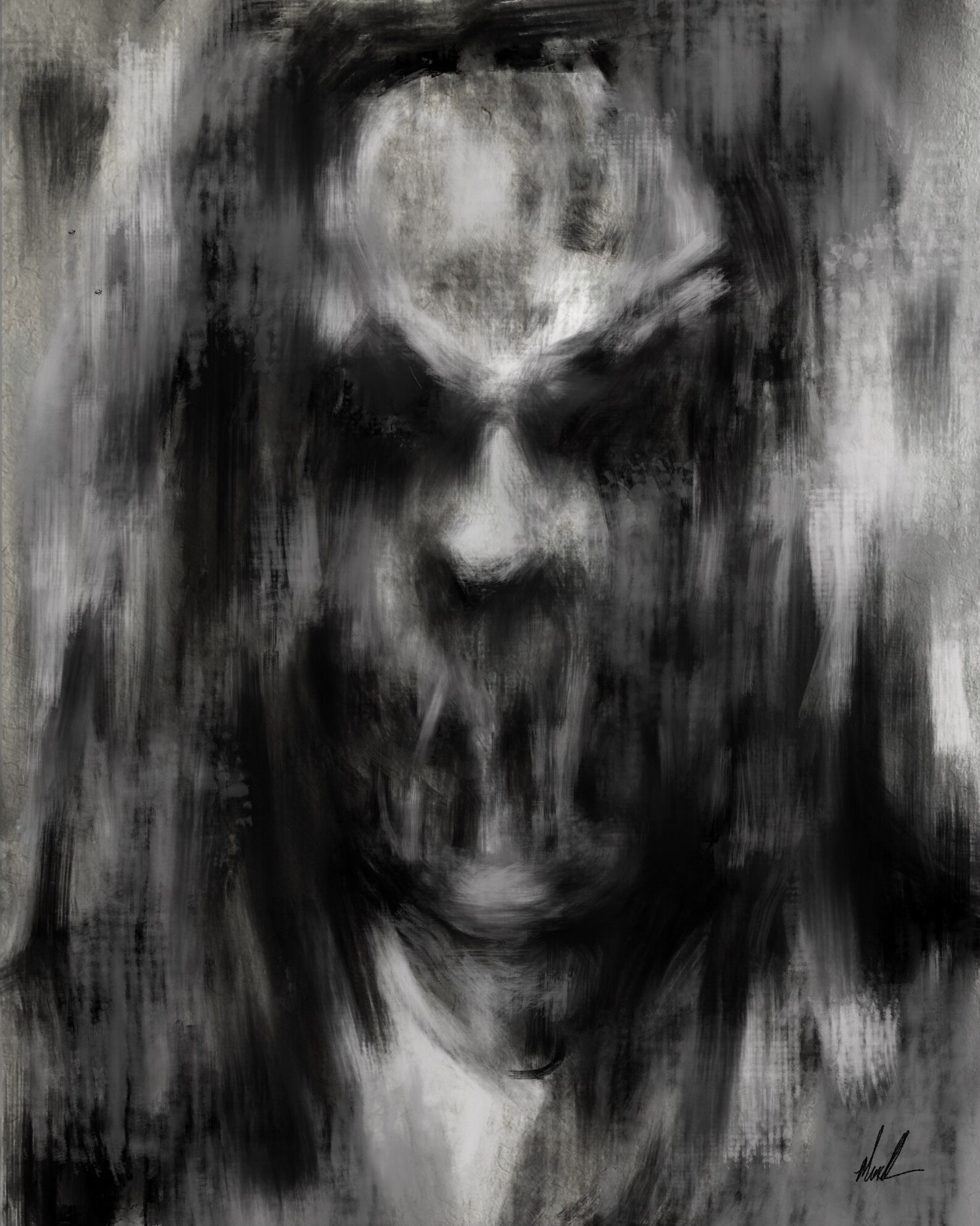 Mr. Boogie Bagul Horror Sinister Art Print | Etsy