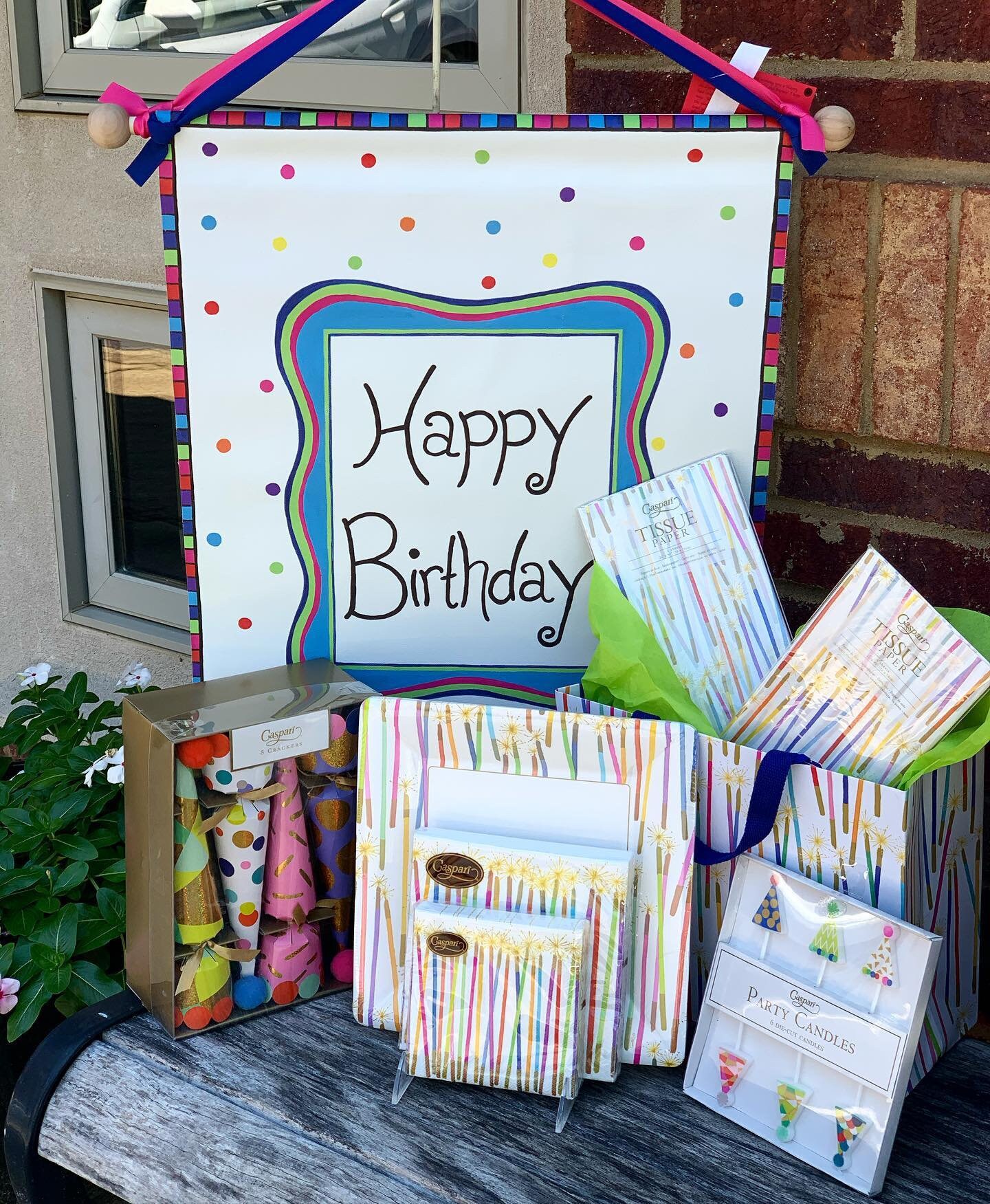 Happy Birthday Banner Cotton Fabric Sign Wall Decor Party - Etsy