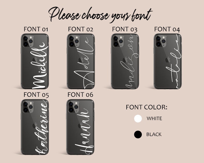 Personalized Phone Case Custom Monogram Custom Name Case in - Etsy