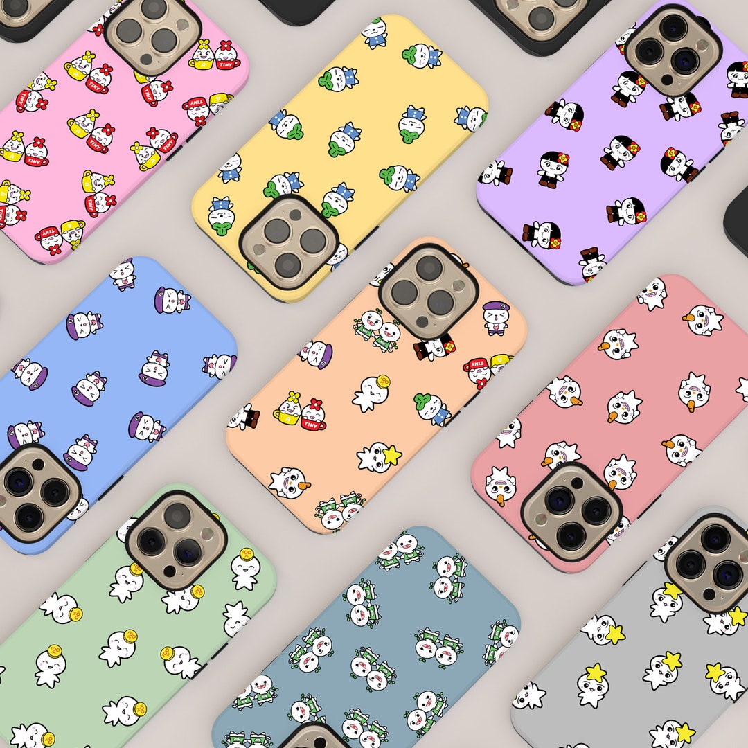 Teez-mon Cute Pastel Phonecase Custom K-pop Case in Tough or Snap ...
