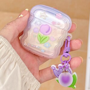 Flowers With Pendant Airpods Case, Cute Airpods Case, Floral Airpods ...