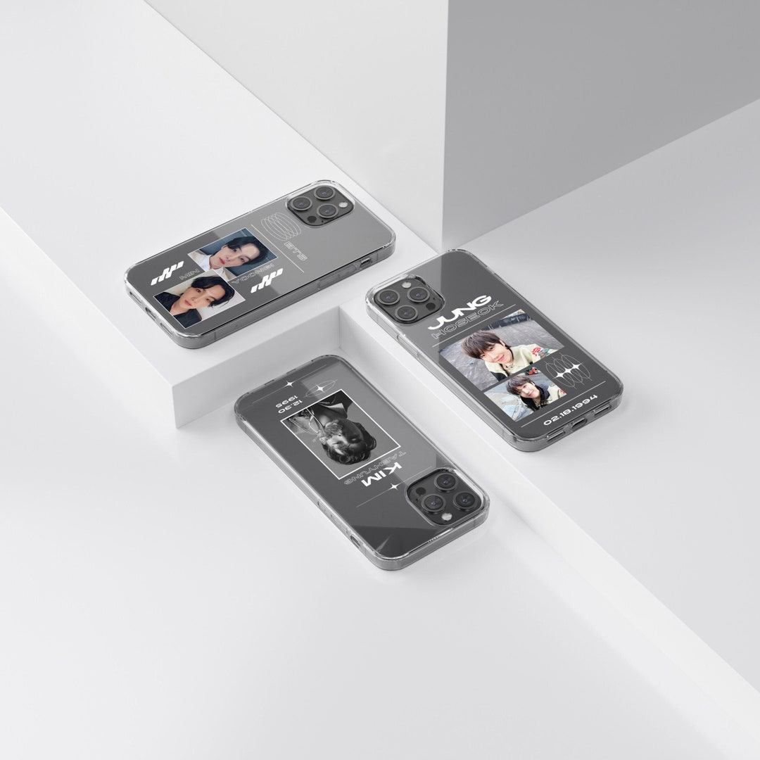 Chic Kpop Phone Case Decor BTS Phone Case Any K-pop Member - Etsy