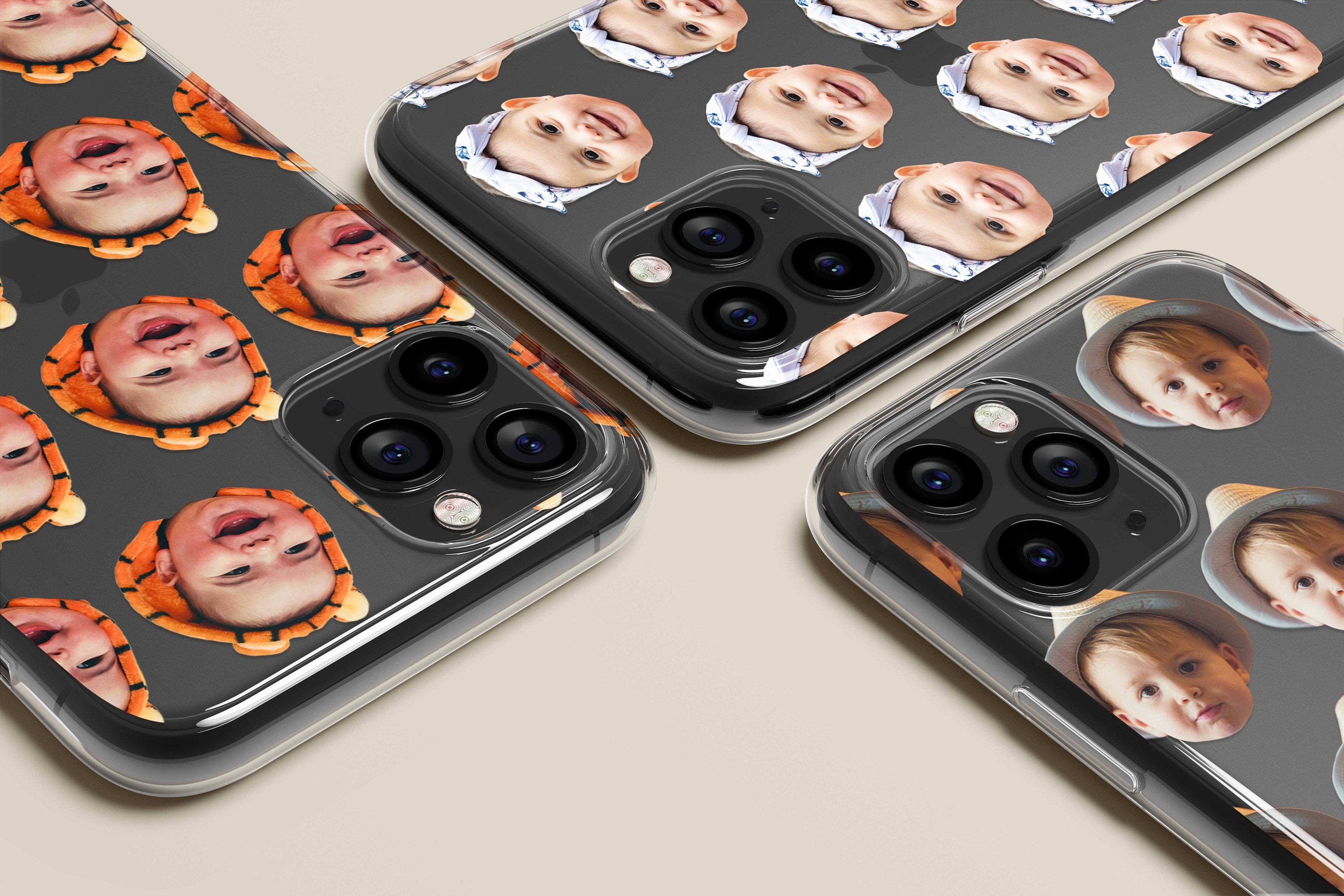 Personalized Face Pattern Case, Custom Faces Phone Case sold by Gabriel ...