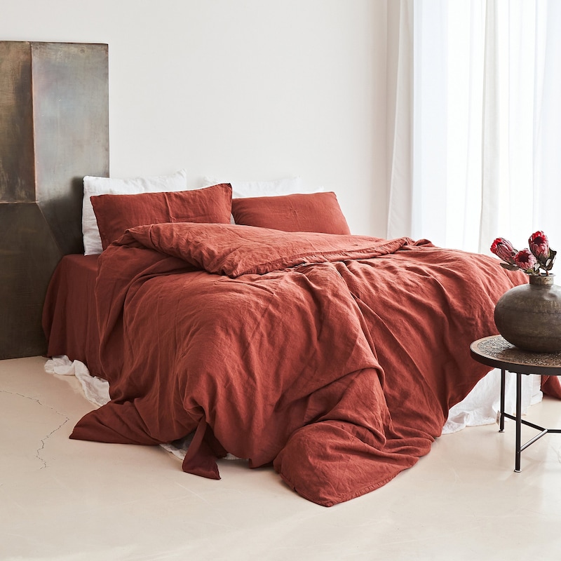 Linen Bedding - Etsy