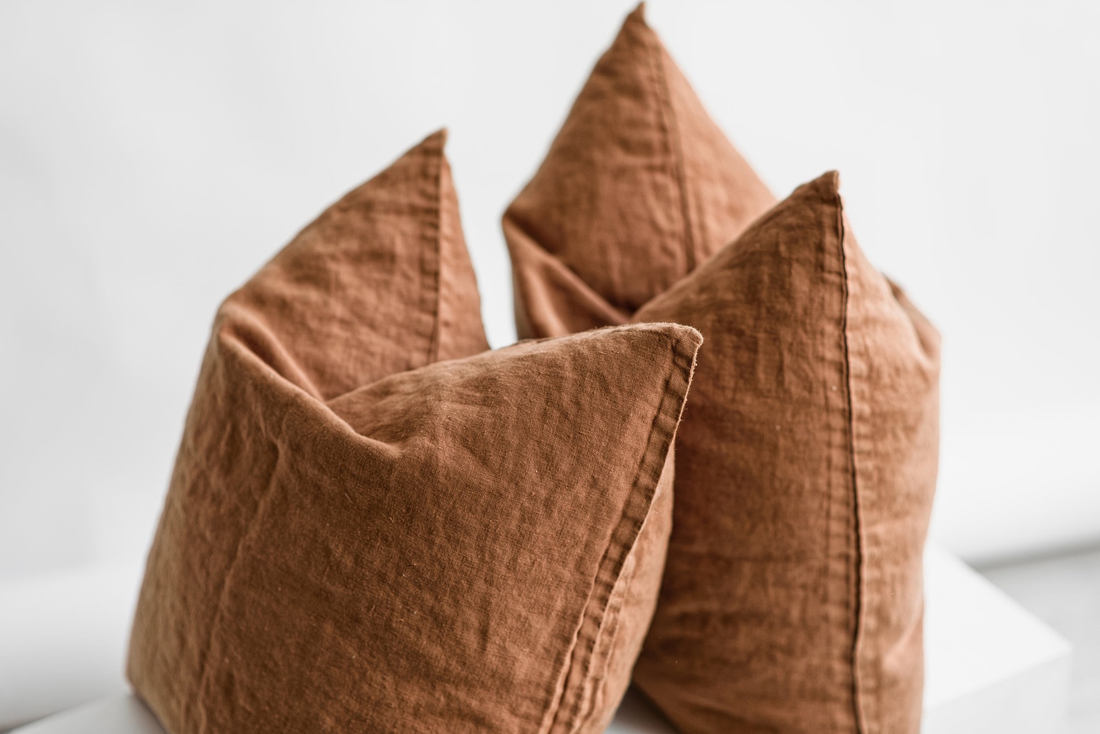 Set of 2 decorative pillow covers Linen pillows Linen pillow | Etsy