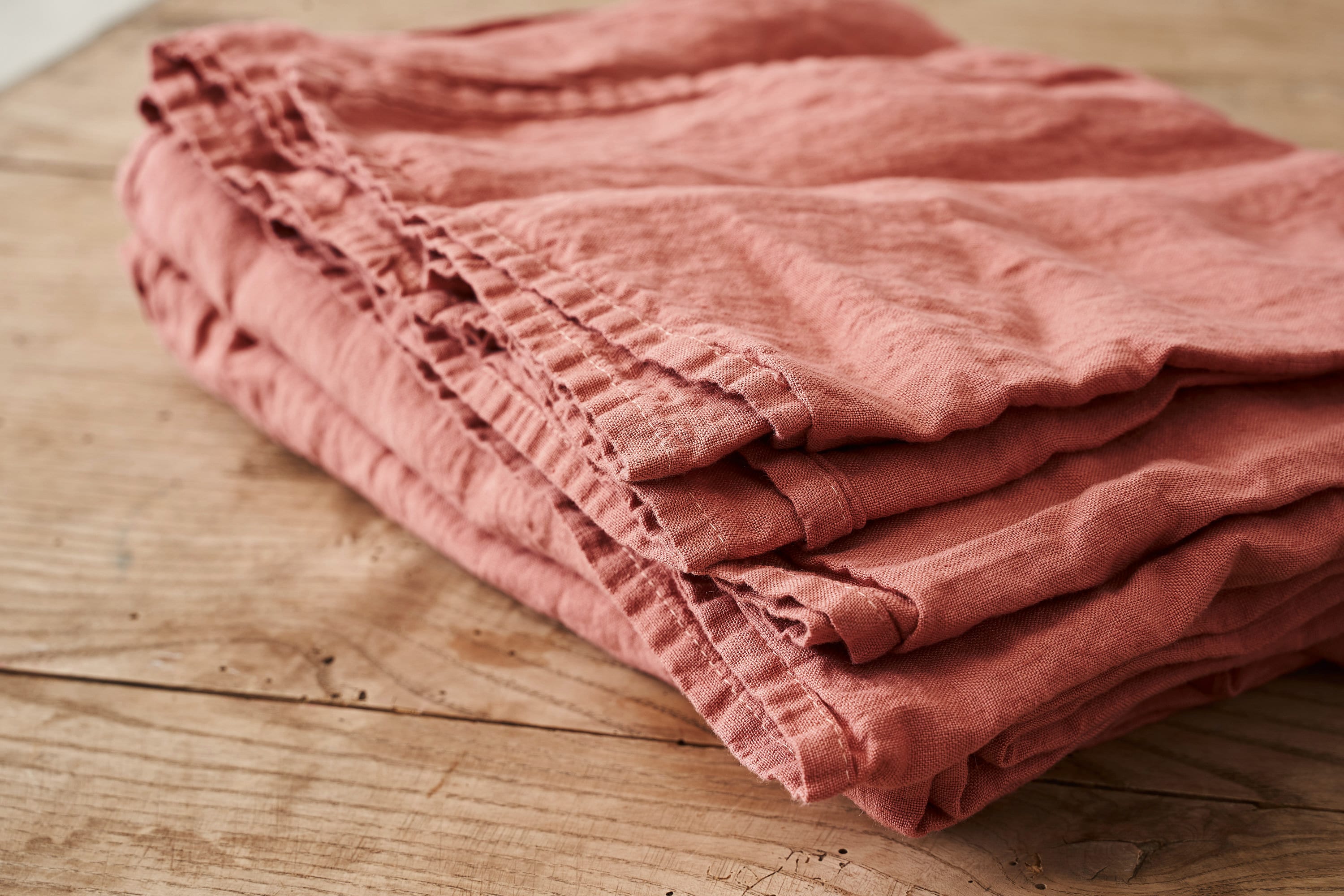 4 Piece Linen Sheet and Pillow Covers Set Linen Fitted Sheet | Etsy