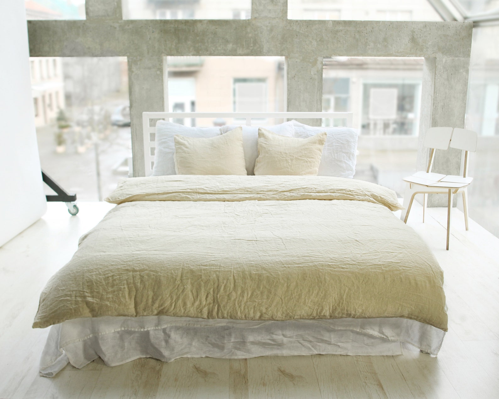 Linen duvet cover Sand bedding Linen bedding Pure linen | Etsy