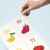 Food Flashcard Home School Flash Cards ABC Poster Kids Gift Children ...