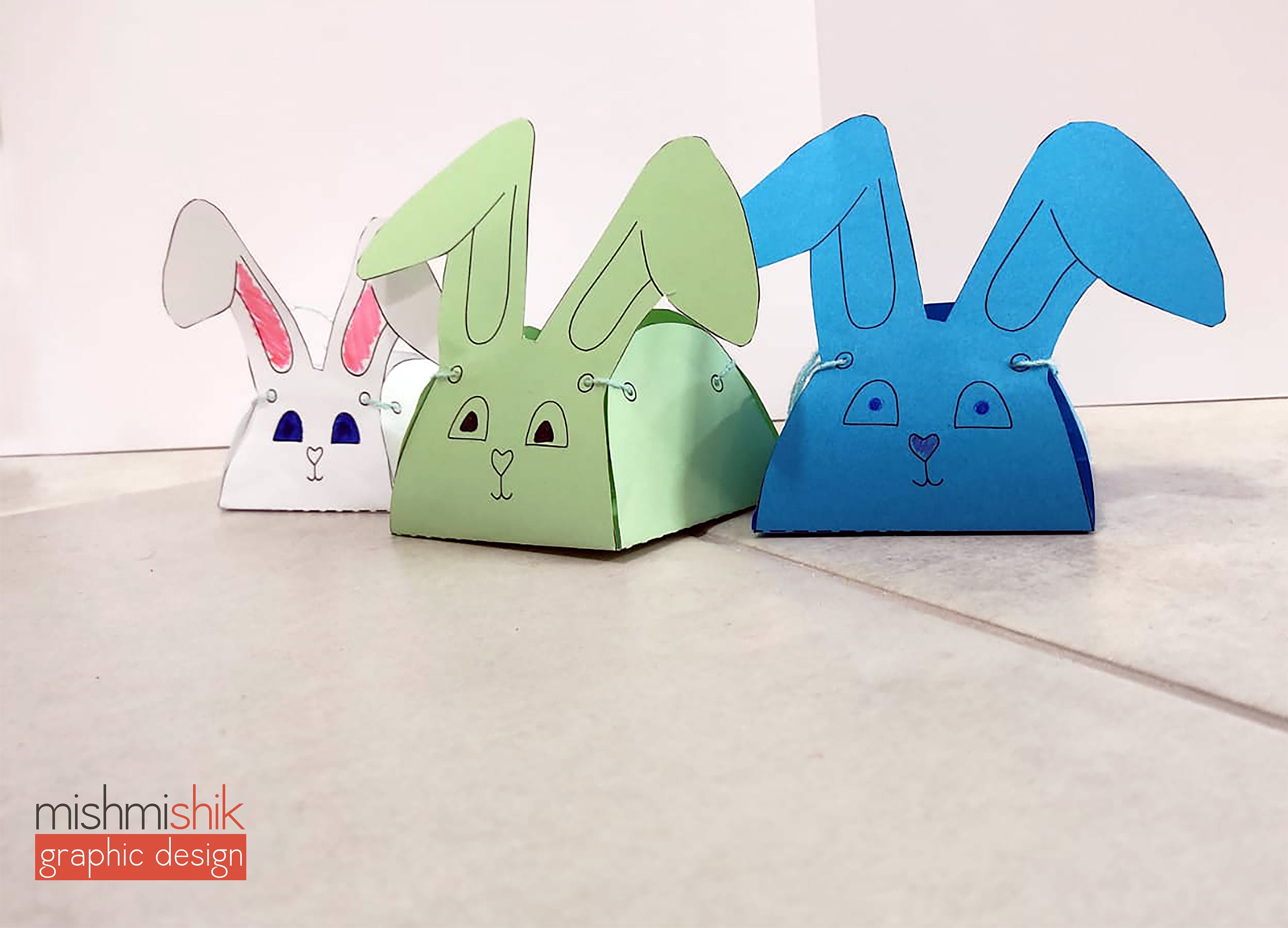 Printable DIY Bunny Box for Kids - Etsy