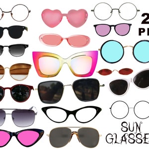 Glasses Png, Sunglasses Overlays, Sunglasses Clipart, Eyeglass Outline ...