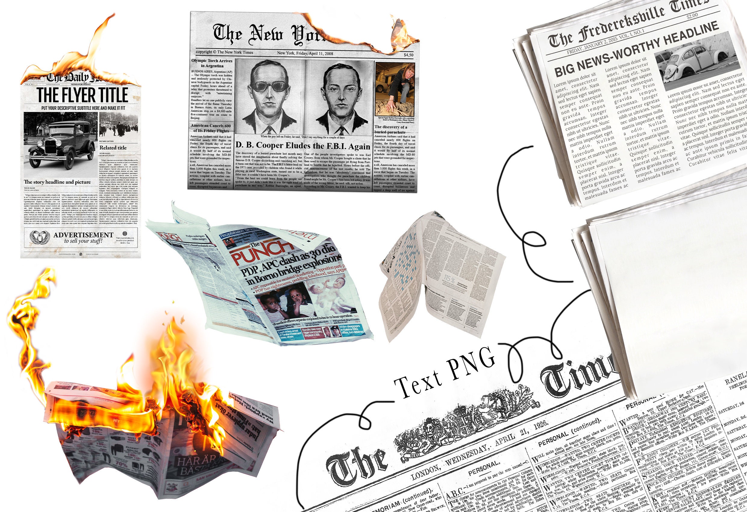 Burnt Paper Burning Newspaper Png Burning Book Png Burning - Etsy
