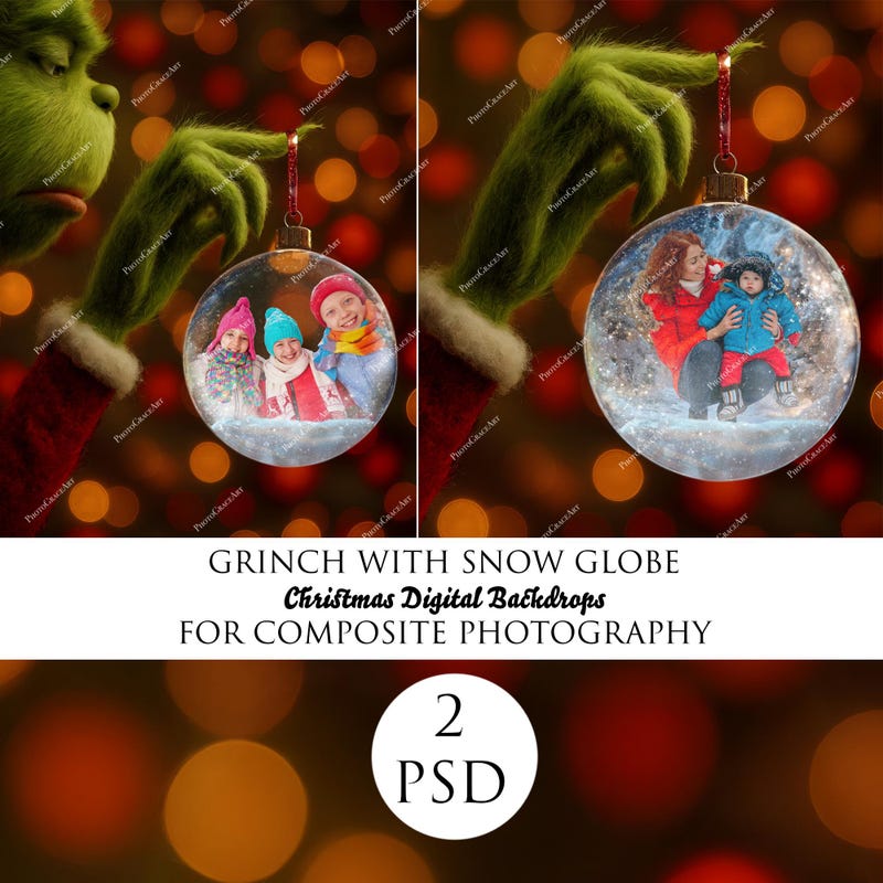 Grinch Backdrop - Etsy