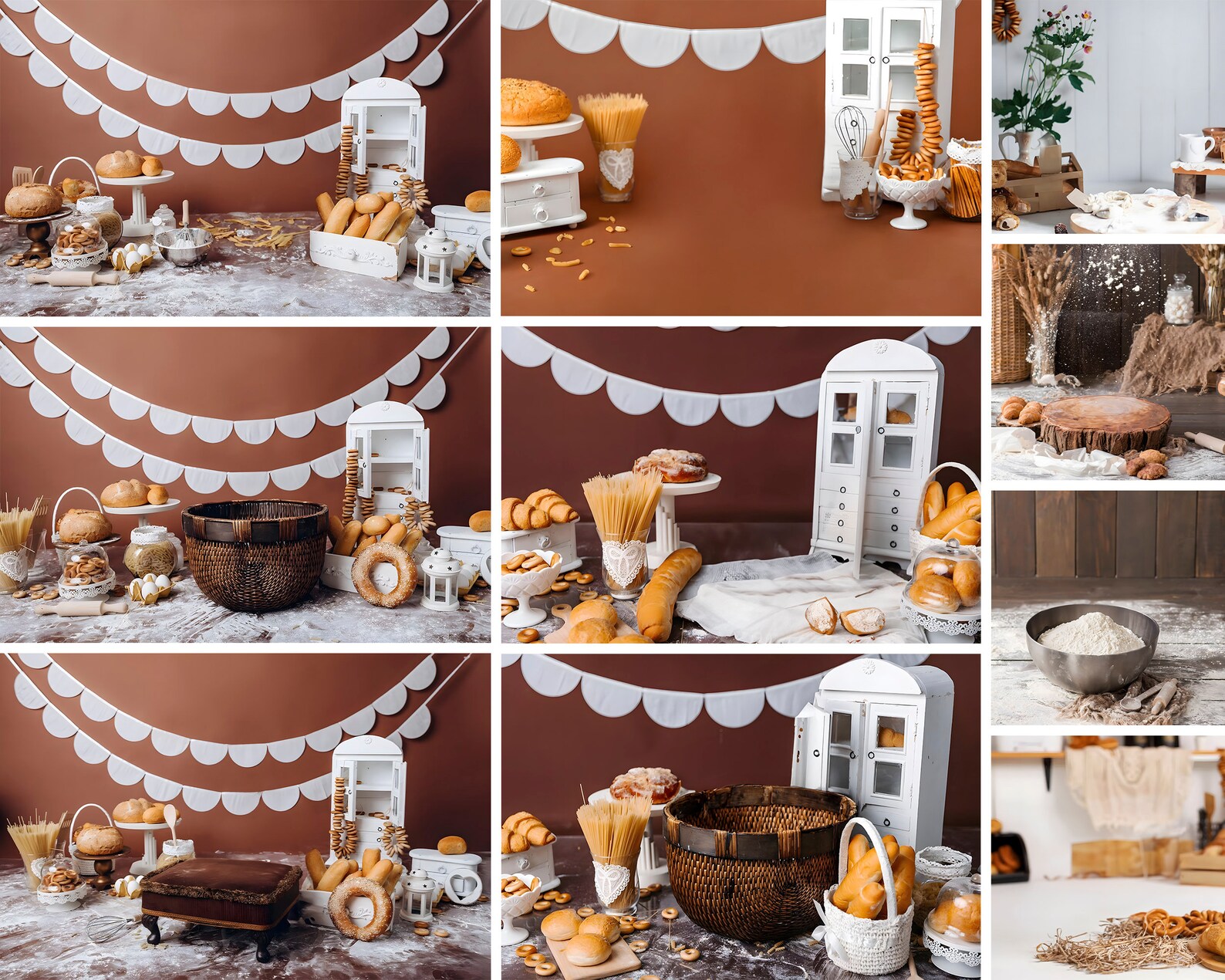 Little Chef Digital Background - Kitchen Photo Composite Prop for ...