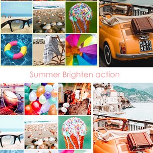 10 Summer Photoshop Actions and ACR Presets, Pastel Ps Preset, Portrait ...