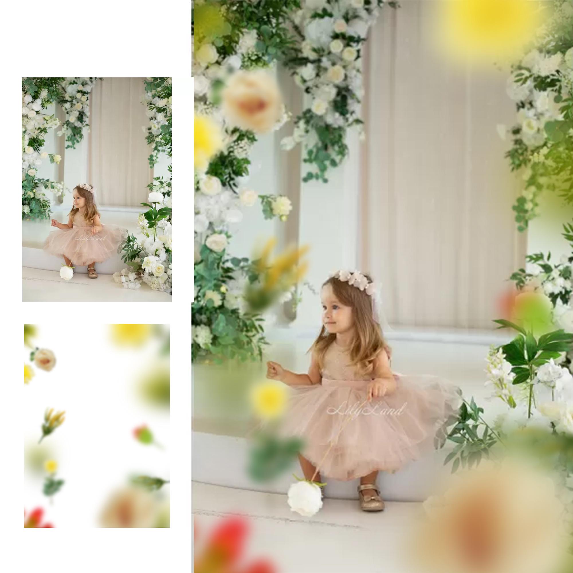 Floating Flowers Overlays, Spring Styled Photo Sessions, Falling Flower ...