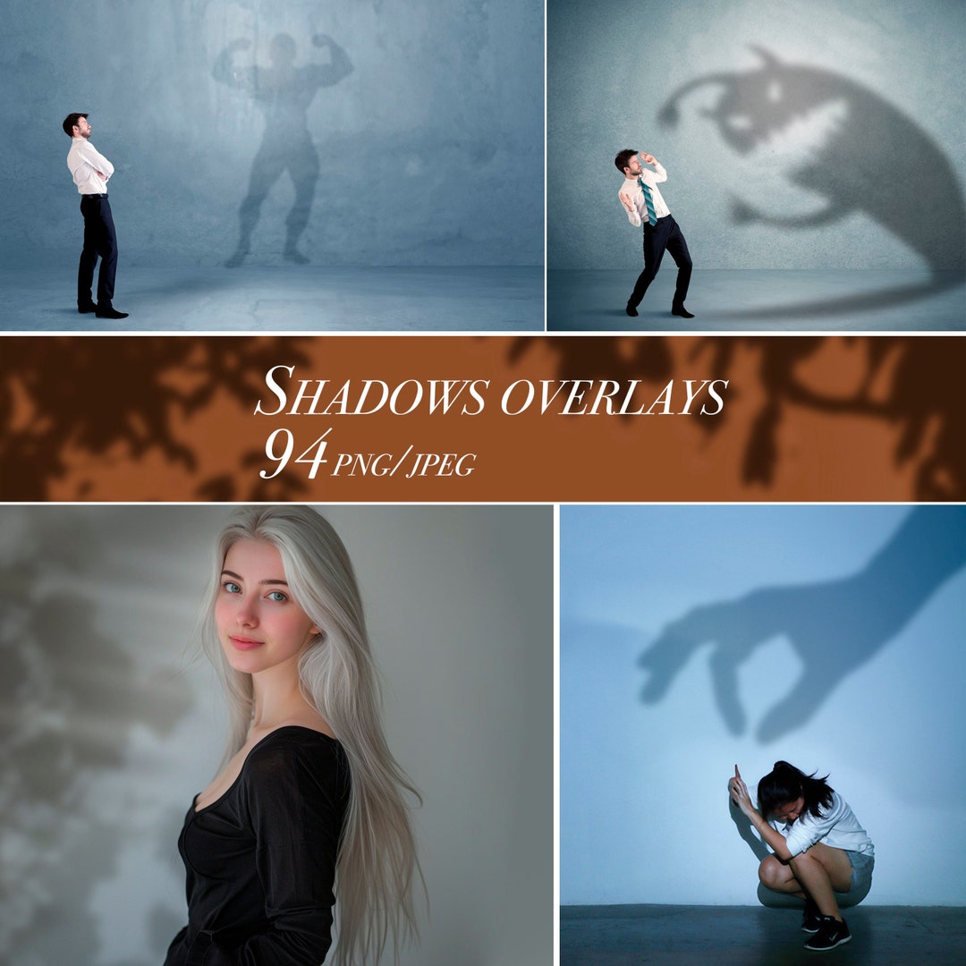 Shadows Overlays, Window and Shapes Shadow, Realistic Shadow Photoshop ...