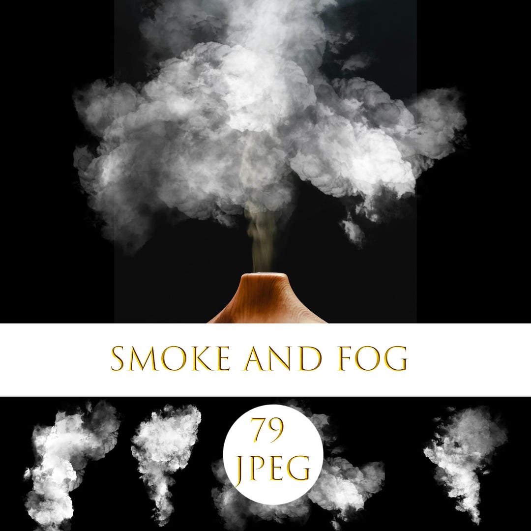 Steam Overlays for Photoshop, Smoke Overlay, Fog Overlay, Steam Smoke ...