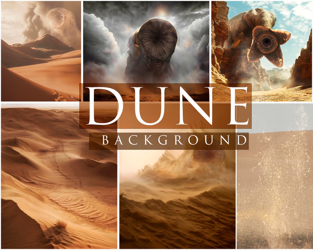 Desert Digital Background, Sandworm, Dramatic Desert Digital Backdrop ...