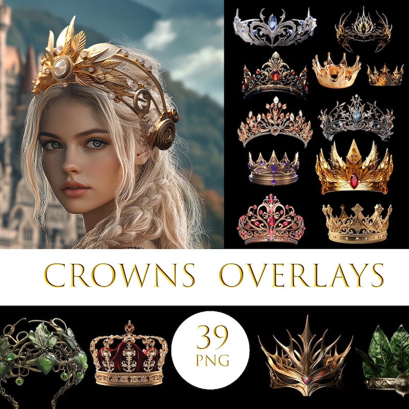 Fantasy Crowns - Etsy