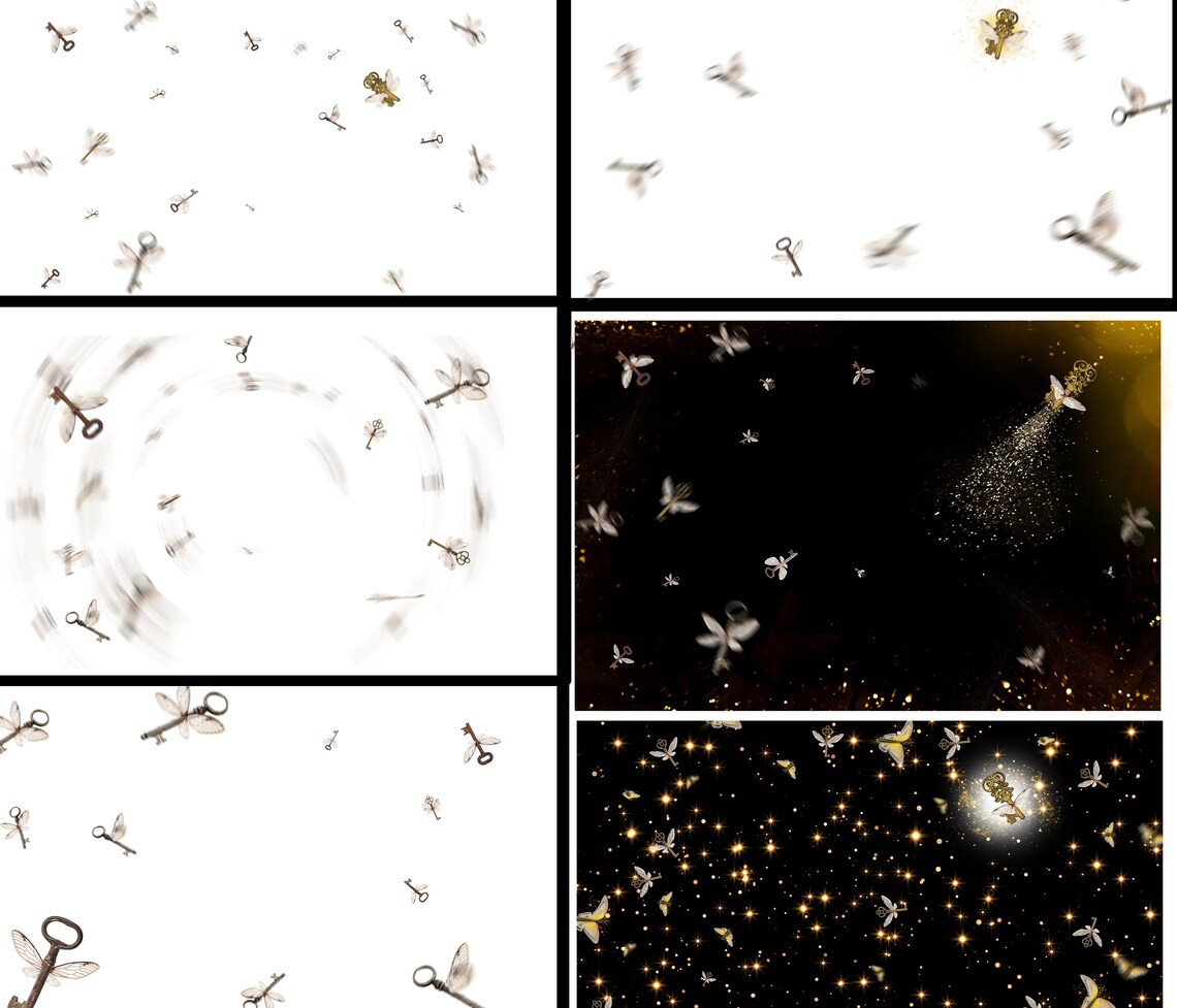 Wizard Flying Keys, Winged Keys Png, Wizard Movie Flying Keys, Magical ...